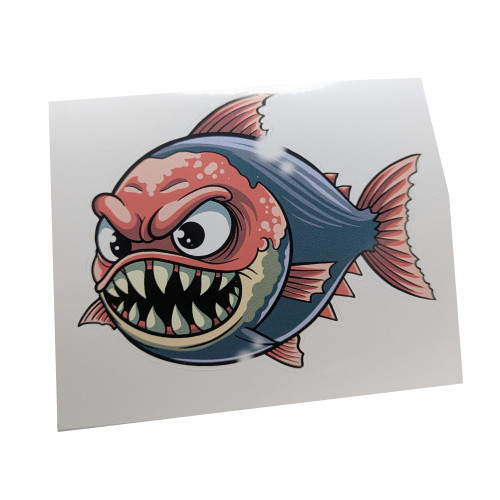 Evil Fish Sticker